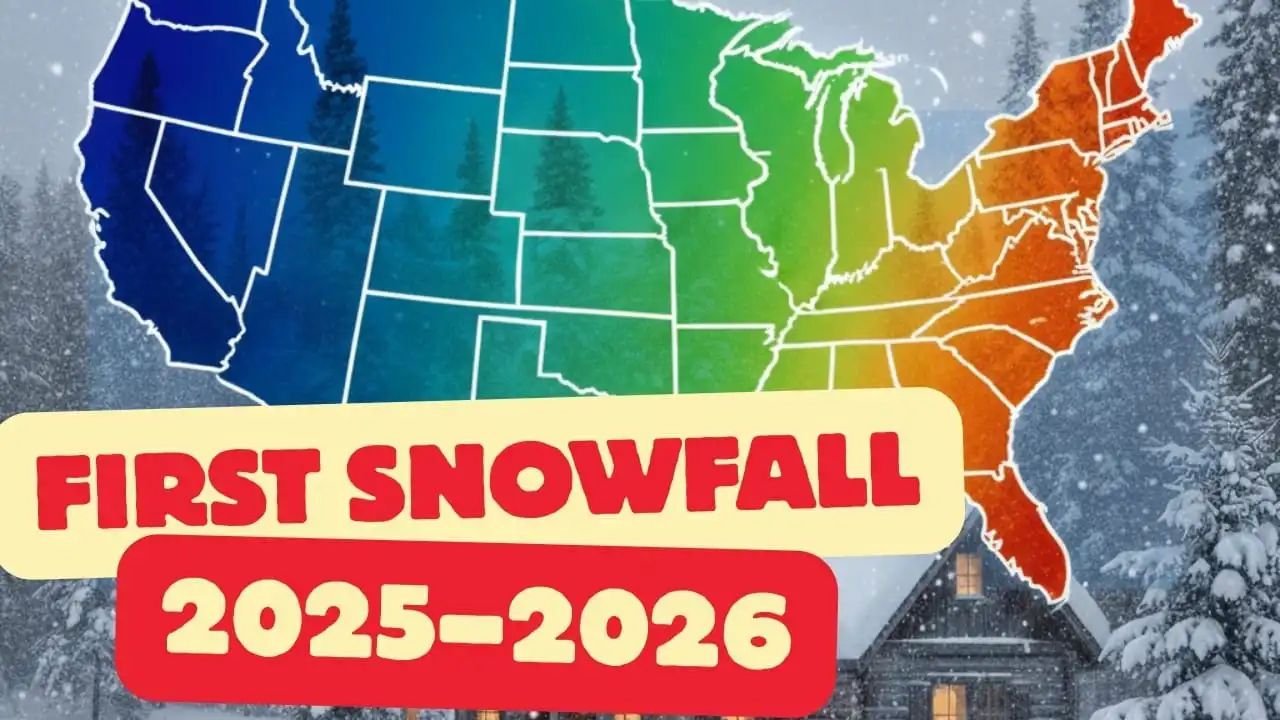 First Snowfall Forecast 2025–2026: When Will Winter’s First Flakes Fall ...