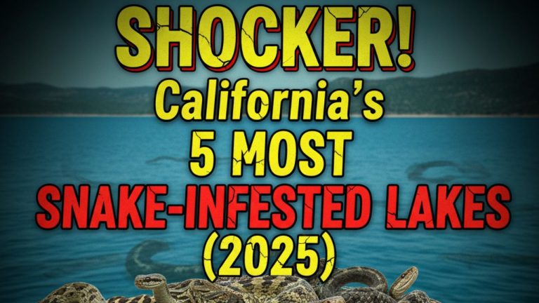 The 5 Most Snake Infested Lakes in California in 2025